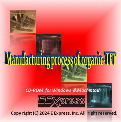 Organic-TFT manufacturing process